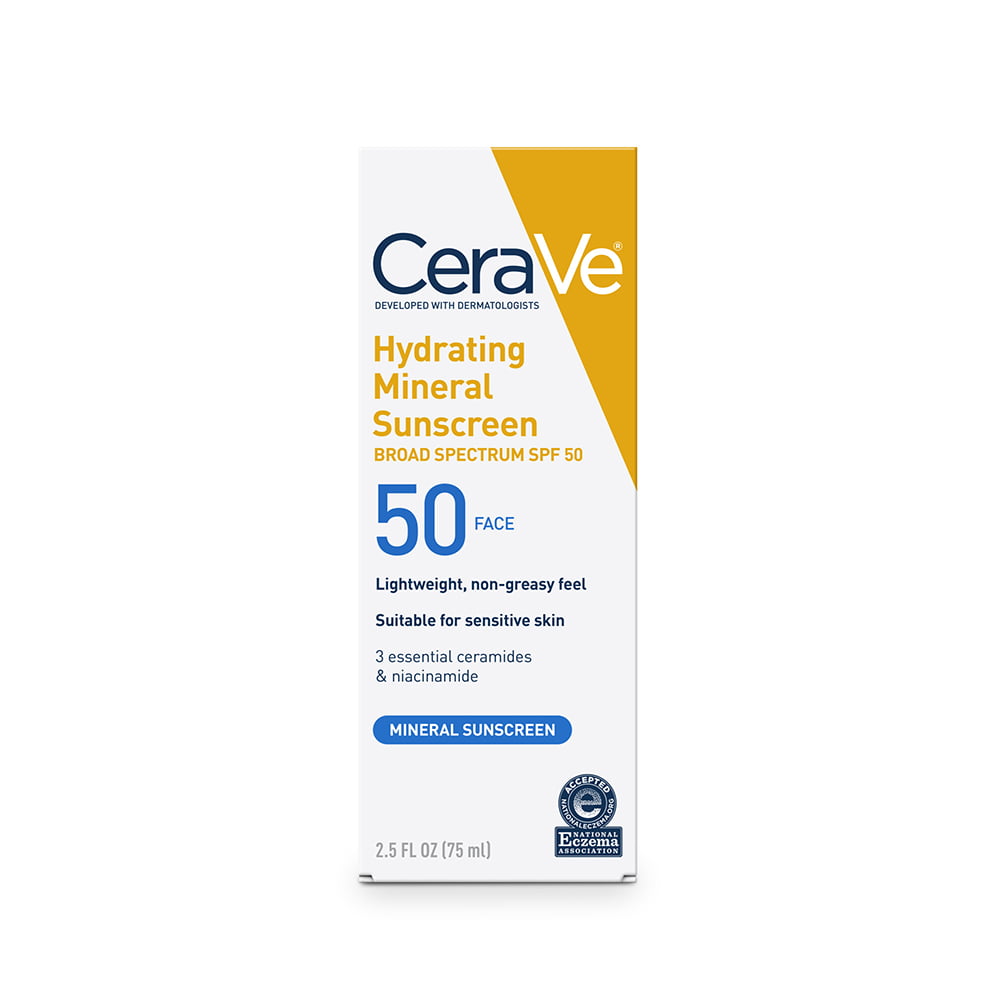 🥇 CeraVe Protector Solar Mineral Hydrating 50 SPF 75ml | Compra en Colombia